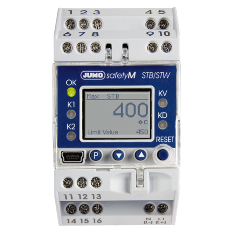 JUMO safetyM STB/STW | JUMO Mess- und Sensortechnik